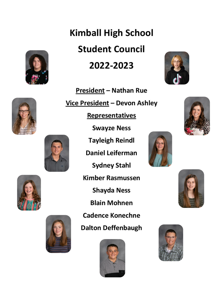 Student Council | Kimball School District